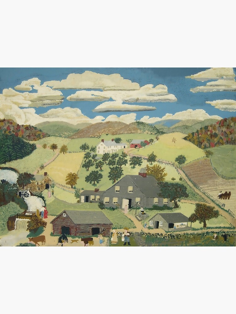 "art by grandma moses, artist grandma moses, artwork by grandma moses ...
