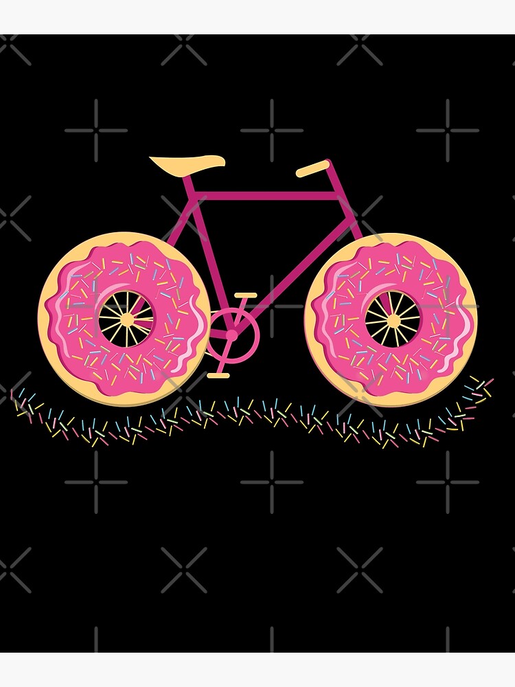 Bike With Donut Wheels at Christopher Stafford blog