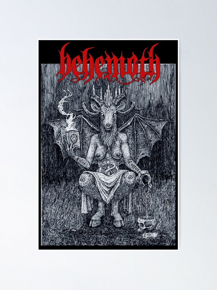 "Behemoth - Black-Death Metal Band" Poster for Sale by CoffinDreams ...