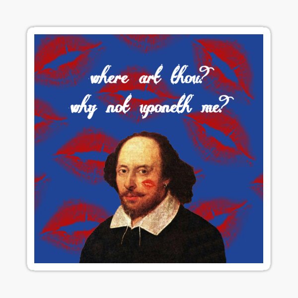 "Bad Chem - Sabrina Carpenter Shakespeare Meme " Sticker for Sale by ...