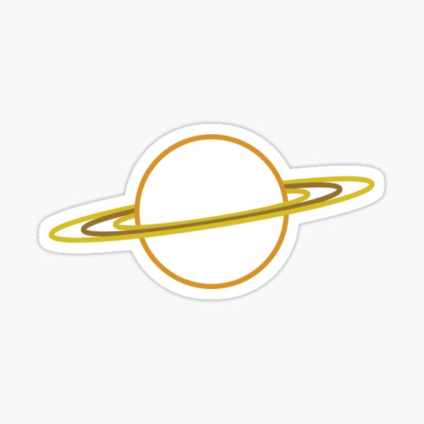 "Saturn" Sticker for Sale by nordheimr | Redbubble