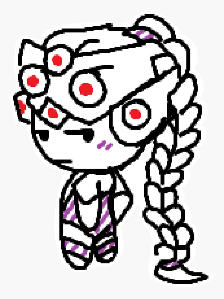"Widowmaker [MSPAINTWATCH]" Sticker for Sale by CowboyKhajiit | Redbubble