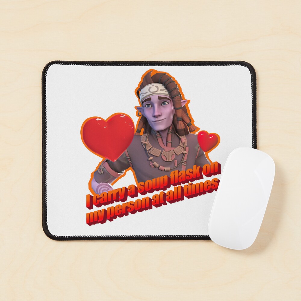 "I carry a soup flask at all times - Reth | Palia" Sticker for Sale by ...