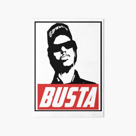 "Busta, Straight Busta Fan Art" Art Board Print for Sale by Spoof ...