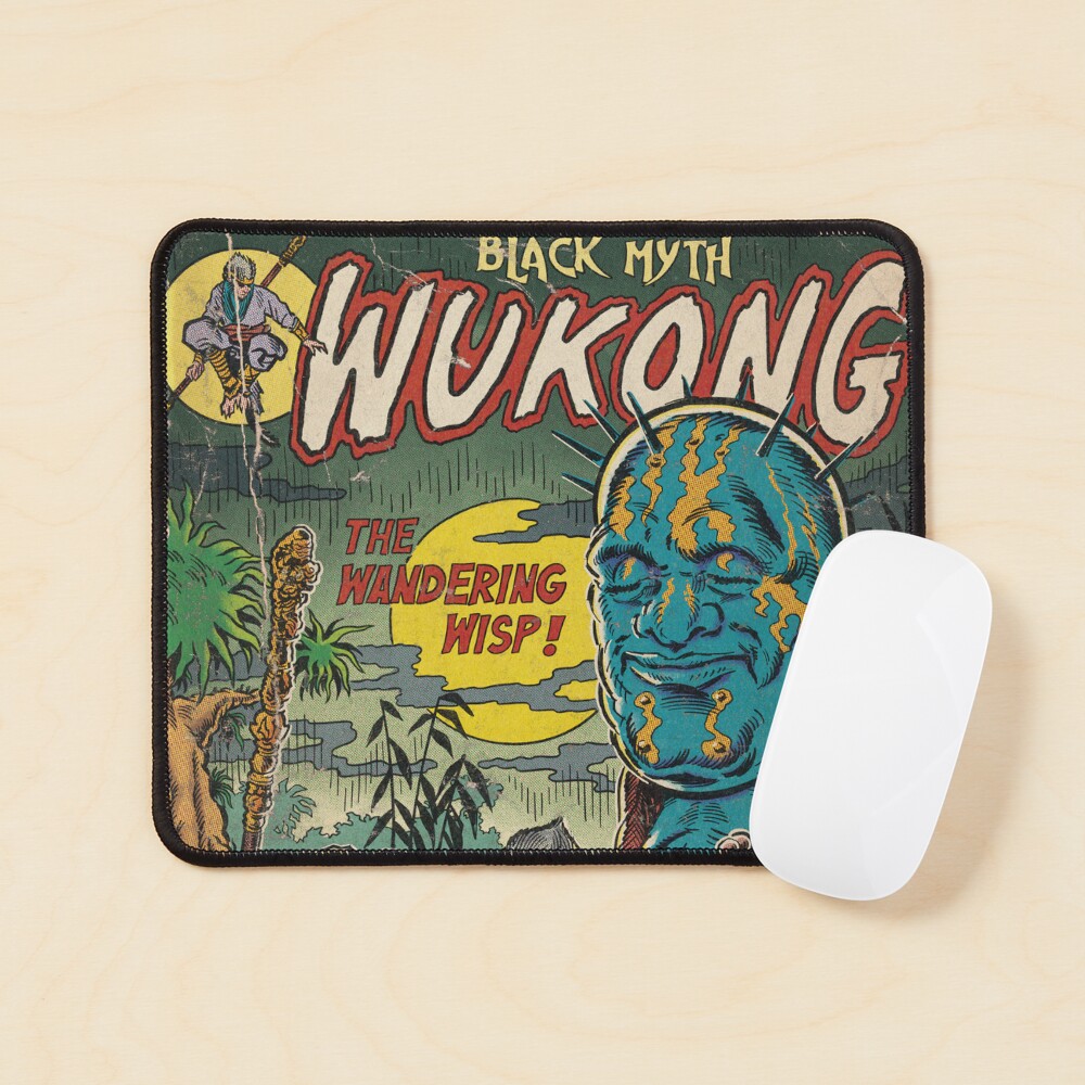 ""The Wandering Wisp!" Black Myth Wukong Comic Book Cover Fan Art ...