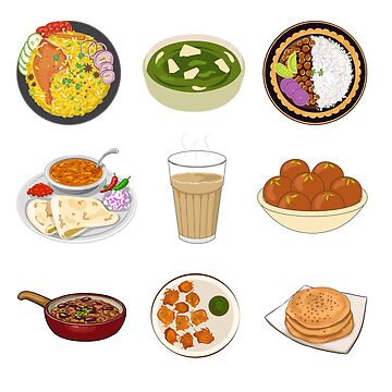 "Pakistan - Pakistani Food" Sticker for Sale by Tristiana | Redbubble