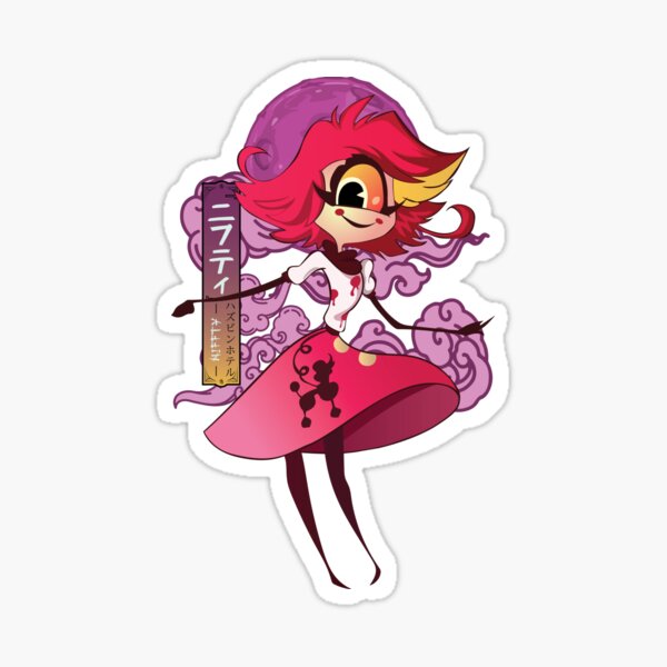 "Niffty Dancing - Hazbin Hotel" Sticker for Sale by reelanimedragon ...