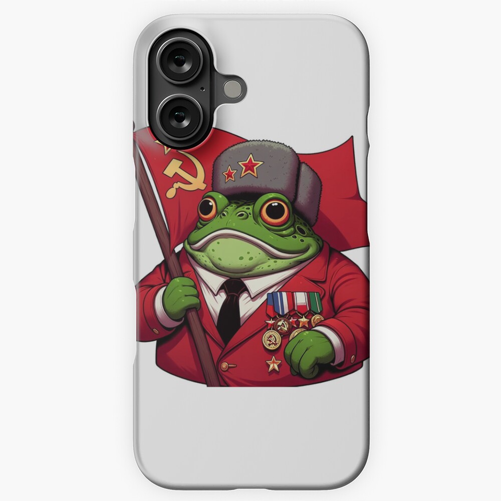 "Comrade Frog Sticker" Sticker for Sale by SDDP | Redbubble