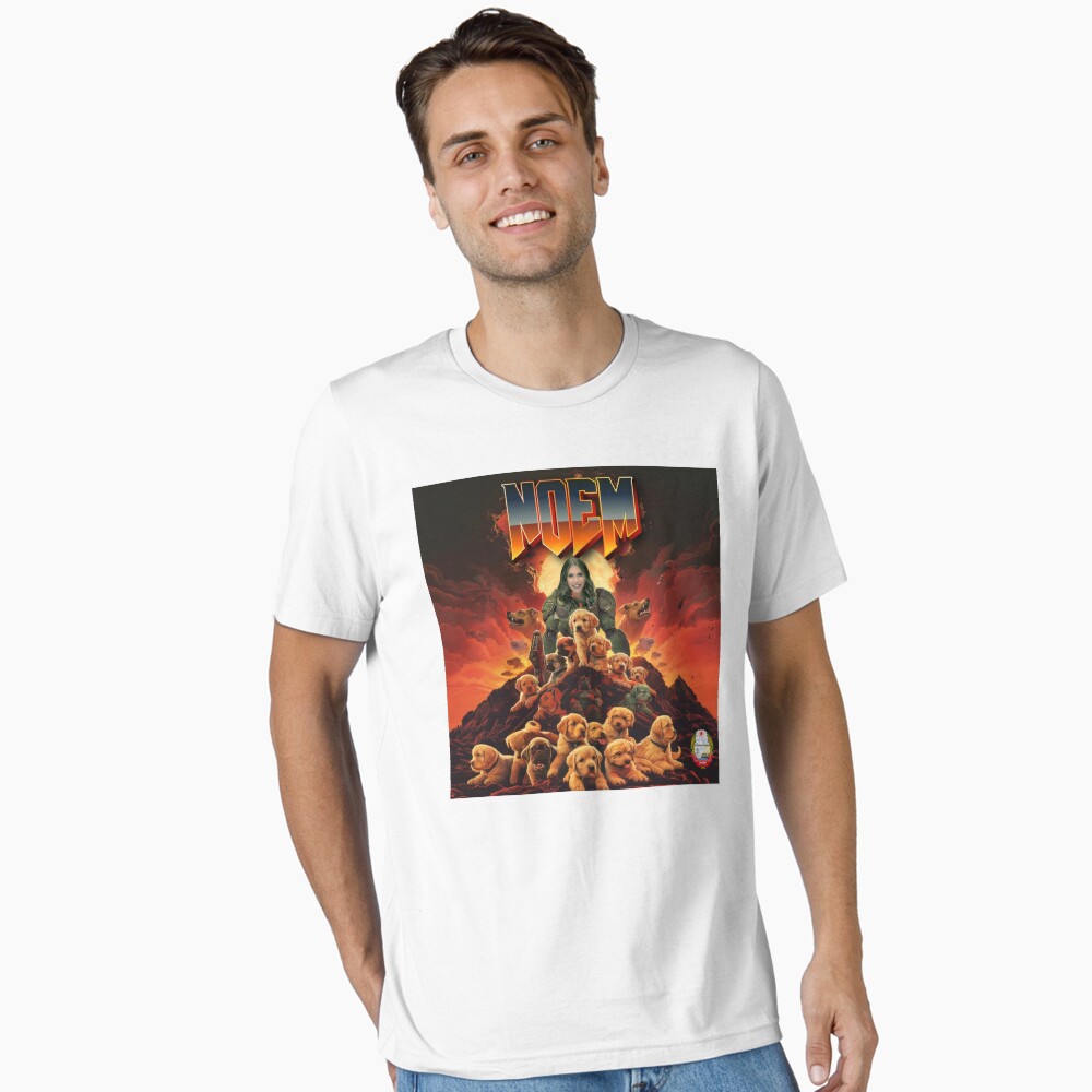 "Puppy Doom" Active T-Shirt for Sale by SDDP | Redbubble