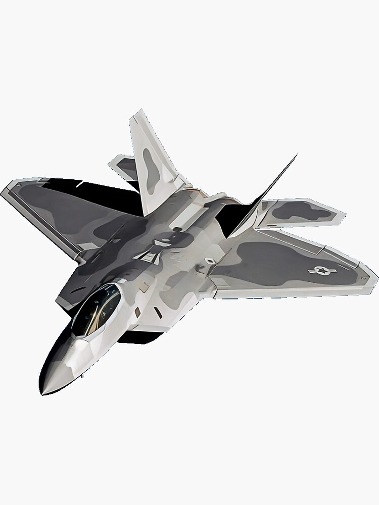 "Lockheed Martin F-22 Raptor" Sticker for Sale by Sticker-Haven1 ...