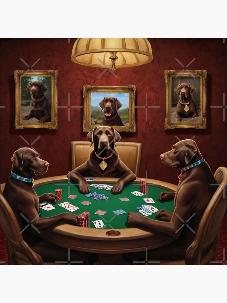 Labrador Retriever Playing Cards