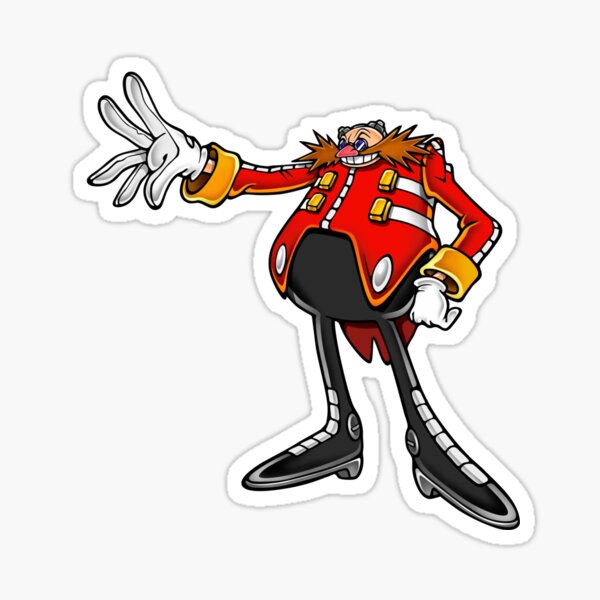 "Eggman - Sonic Adventure 2" Sticker for Sale by tohski | Redbubble