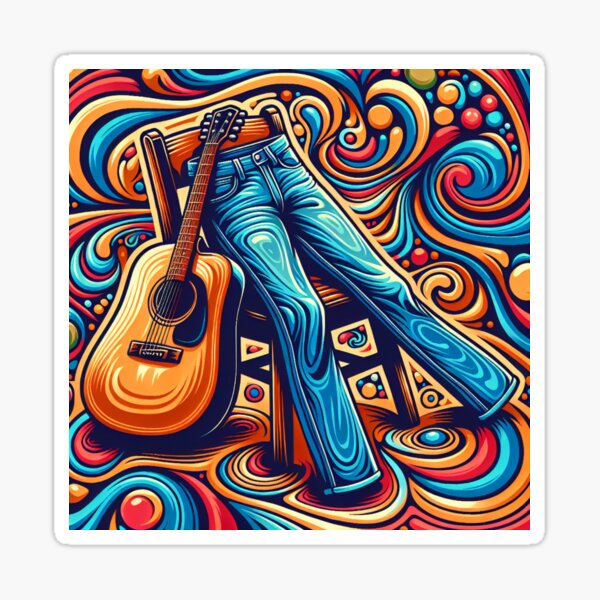 "Forever in Blue Jeans Neil Diamond Inspired" Sticker for Sale by ...