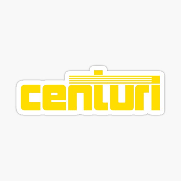 "Centuri logo" Sticker by CrazyKong | Redbubble