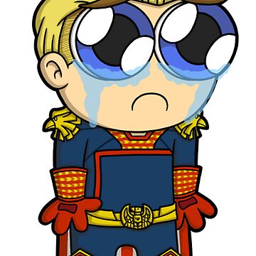 "Sad Homelander" Sticker for Sale by CEOofHomelander | Redbubble