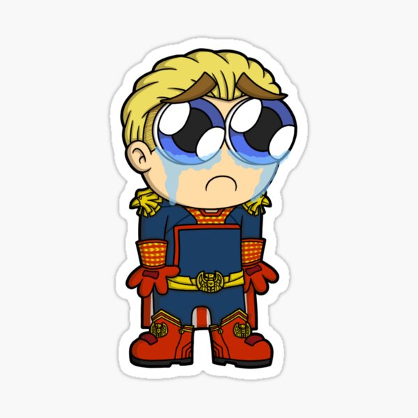 "Sad Homelander" Sticker for Sale by CEOofHomelander | Redbubble