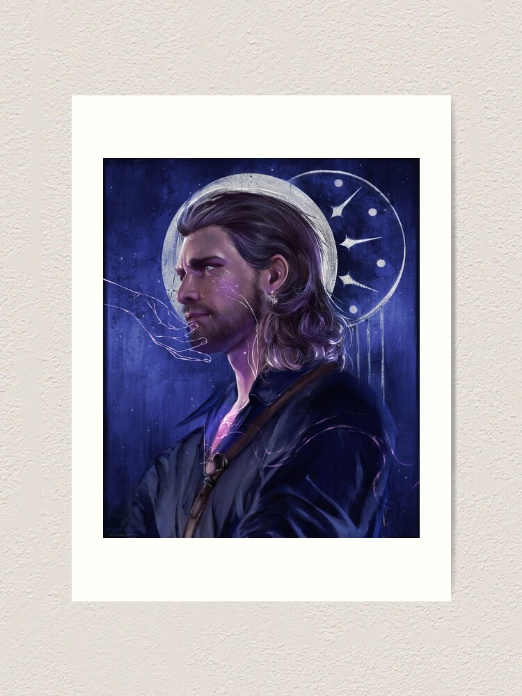 "Gale of Waterdeep " Art Print for Sale by sarii-draws | Redbubble