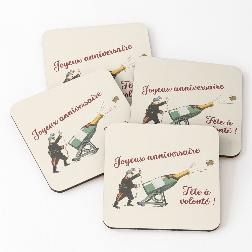 "Joyeux anniversaire - happy birthday wishes in French" Poster by ...