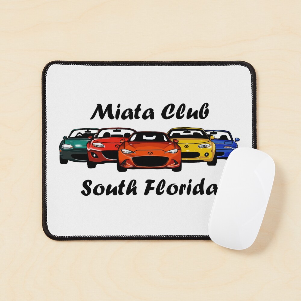 "Miata Club South Florida" Sticker for Sale by MyYata | Redbubble