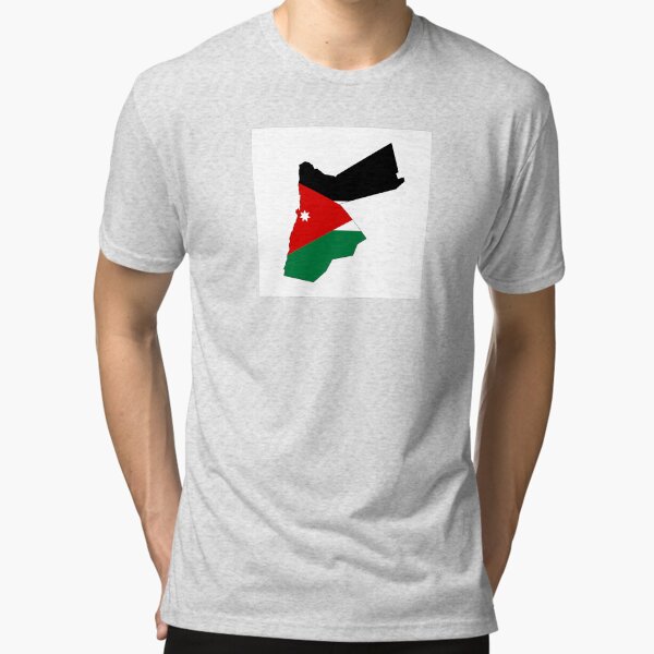 how to draw the flag of jordan