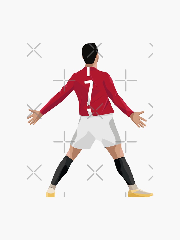 Pegatina for Sale con la obra «CR7 Cristiano Ronaldo dijo» de ...