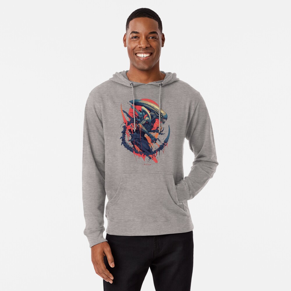 "Xenomorph from Alien and Romulus" Sticker for Sale by HakoCity | Redbubble