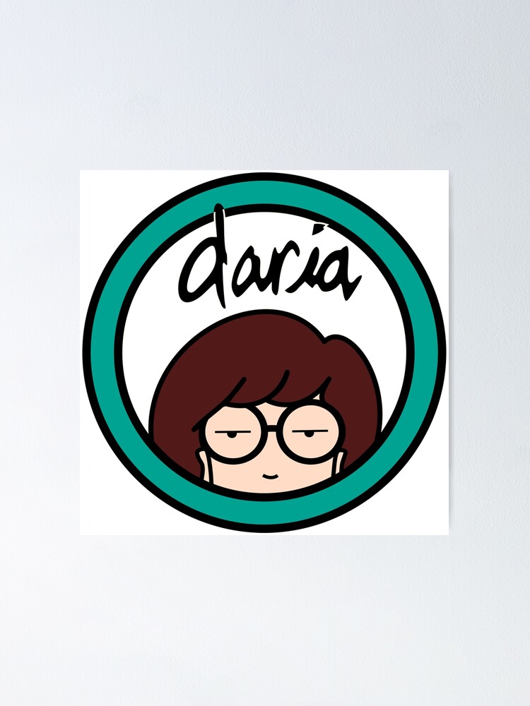 "Daria" Poster for Sale by kiiv | Redbubble