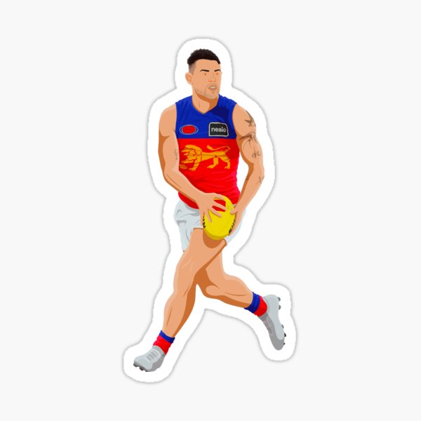 "Lachie Neale - Brisbane Lions - Australian Football / AFL" Sticker for ...