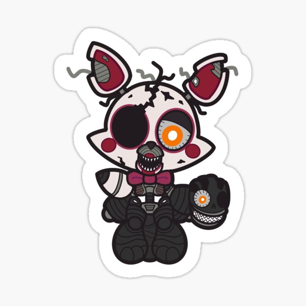 "Nightmare Mangle" Sticker for Sale by IndiArts :3 | Redbubble