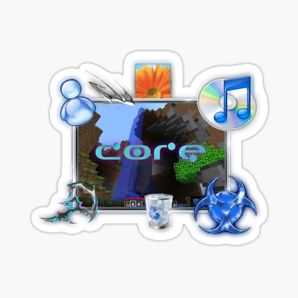 "frutiger aero core" Sticker for Sale by Geocentury | Redbubble