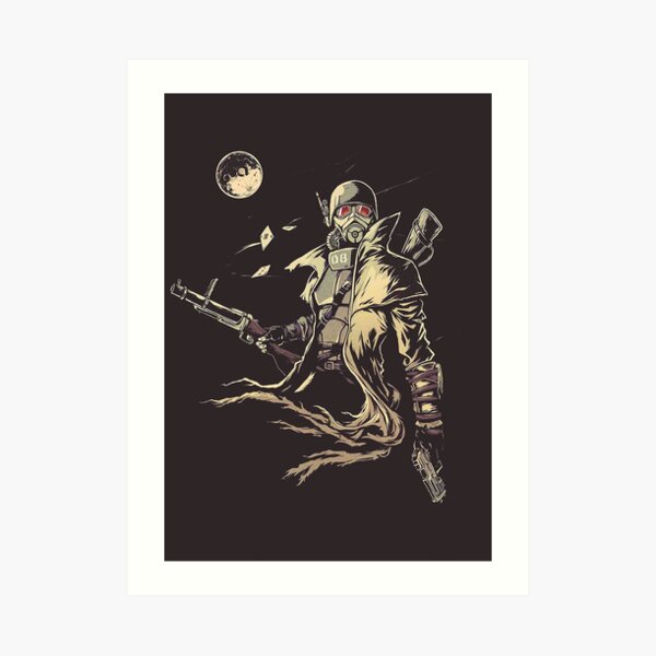 "Fallout NCR Ranger Sketch Fan Art Poster" Art Print by DigiArtyst ...