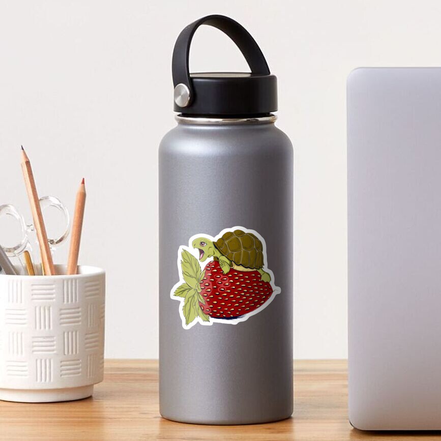 "Turtle Berry" Sticker for Sale by SunOfABeach | Redbubble