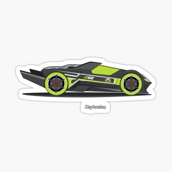 "HW Acceleracers RD-09 Vector Art" Sticker for Sale by Heybratan ...
