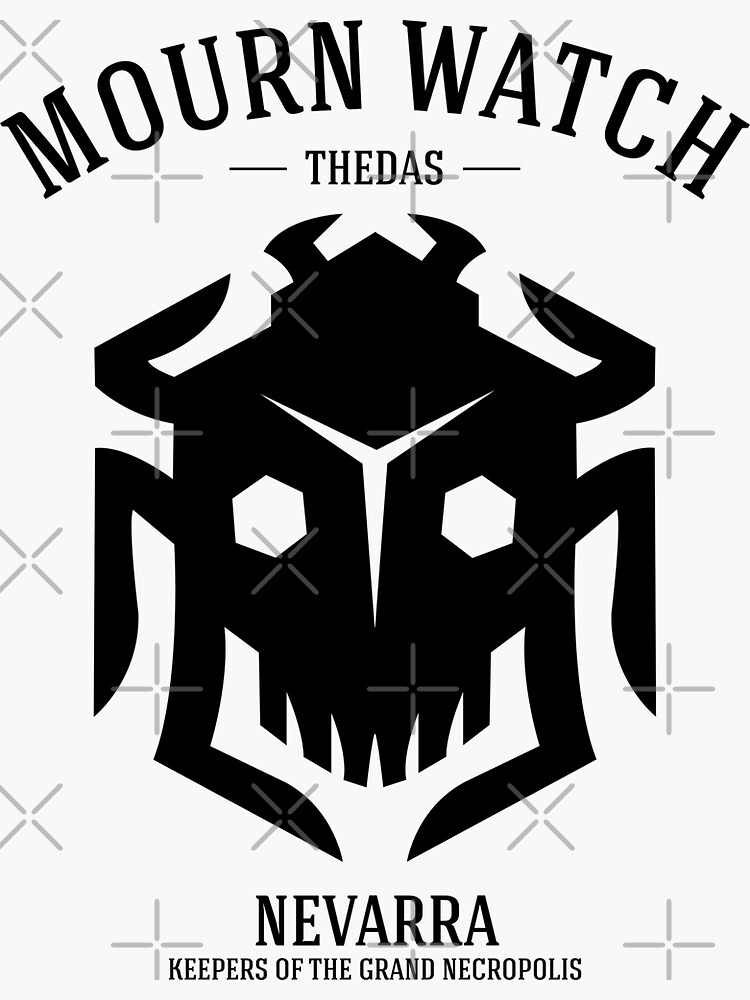 "Dragon Age: Mourn Watch" Sticker for Sale by firlachieldraws | Redbubble