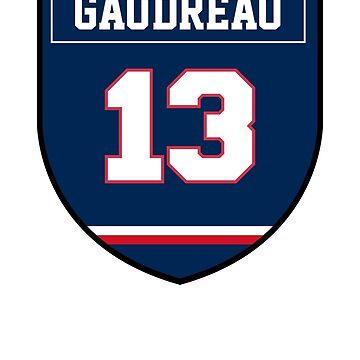 "johnny Gaudreau " Sticker for Sale by edubyte | Redbubble