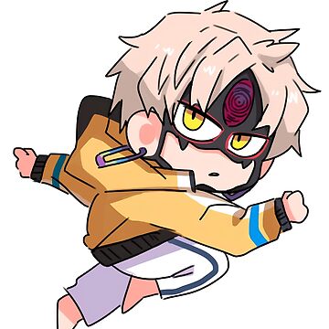 "Evil Eye from Dandadan Jin Enjouji Jiji Chibi" Sticker for Sale by ...