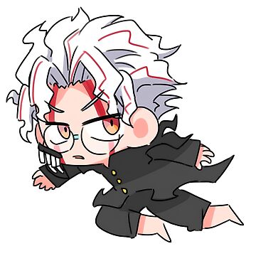 "Dandadan Ken Takakura Ken Okarun Chibi" Sticker for Sale by MinwooArt ...