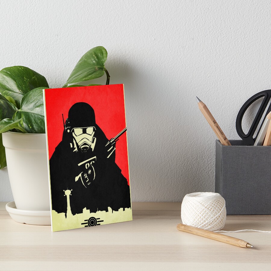 "Fallout NCR Ranger Contrast Fan Art Poster" Art Board Print by ...