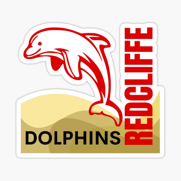 "Redcliffe Dolphins, Rugby, Queensland, Australia" Sticker for Sale by ...