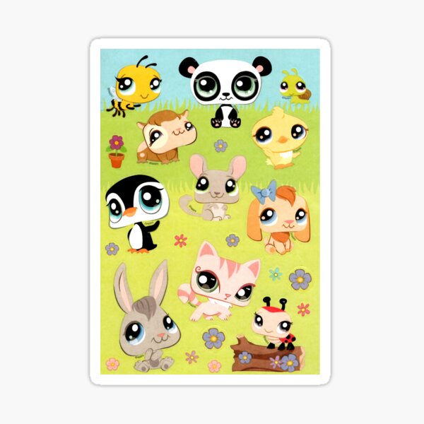 "LPS Sticker Sheet" Sticker for Sale by TheBiggestRat | Redbubble