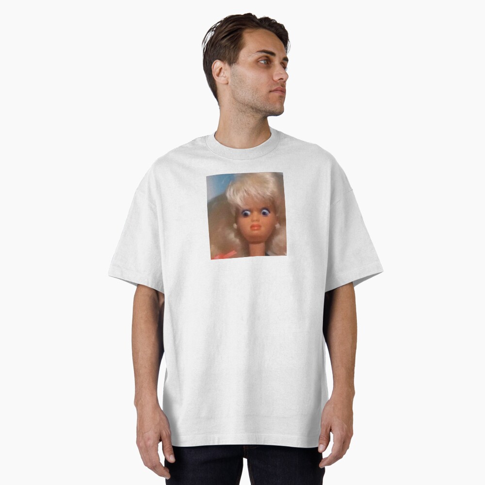 "Shocked doll reaction meme" Sticker for Sale by ThatMemeDude | Redbubble