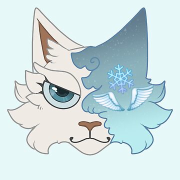 "Icewing Head" Sticker for Sale by apple-glass | Redbubble