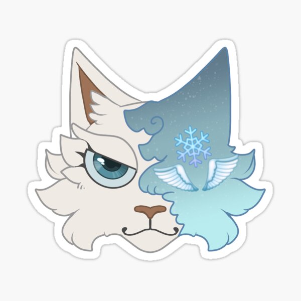 "Icewing Head" Sticker for Sale by apple-glass | Redbubble