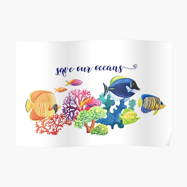 Save Our Oceans Posters | Redbubble