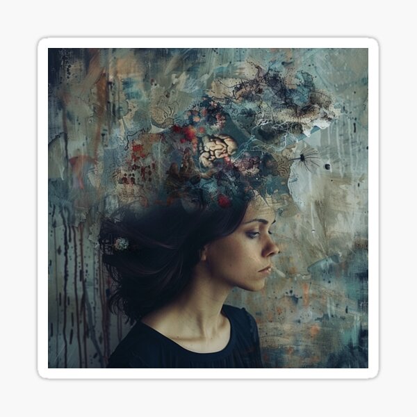 ""Cognitive Flow: Surreal Exploration of Thought and Emotions – Abstract Psychological Art ...