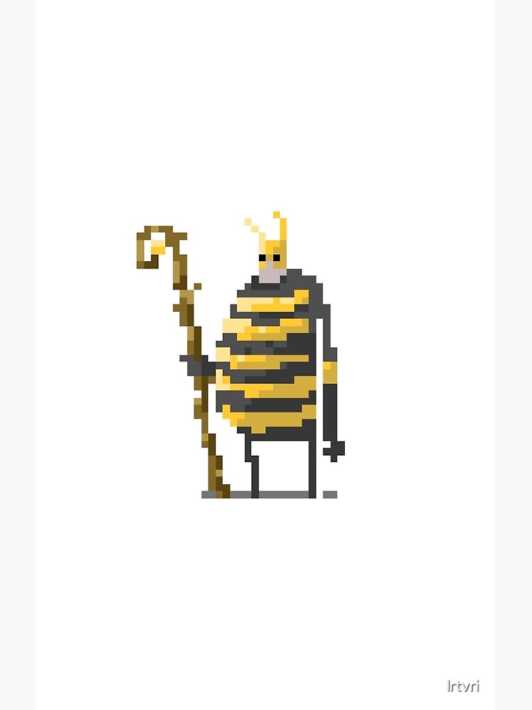 "The large wizard of the Bees" Poster for Sale by lrtvri | Redbubble