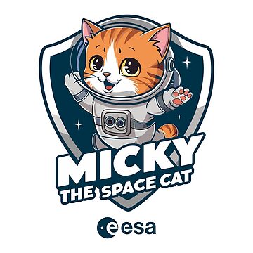 "Micky the Space Cat: ESA's Beloved Mascot Design for Kids - ESTEC ...