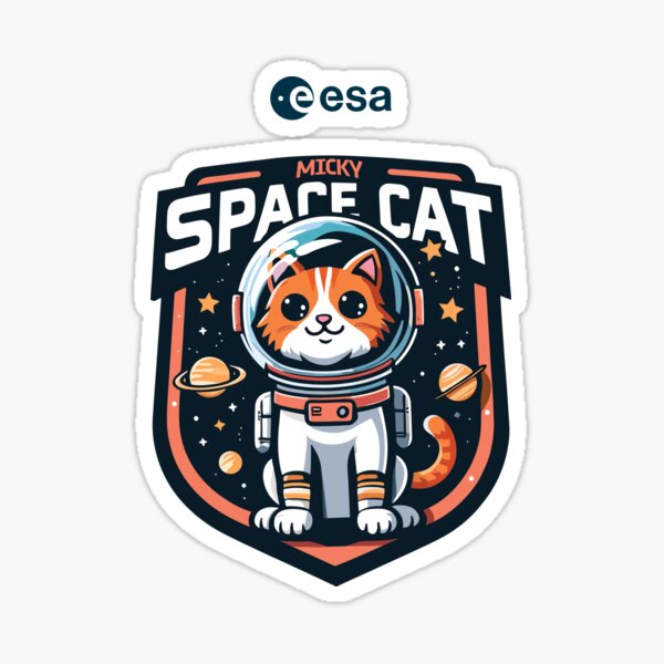 "Micky the Space Cat: ESA's Beloved Mascot Design for Kids - ESTEC ...