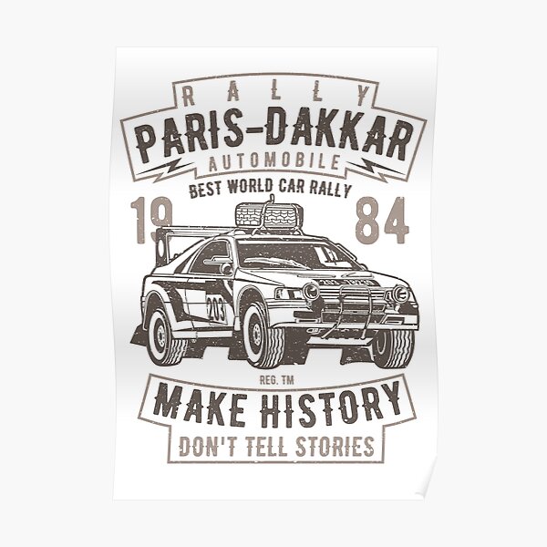 Dakar Rally Posters | Redbubble