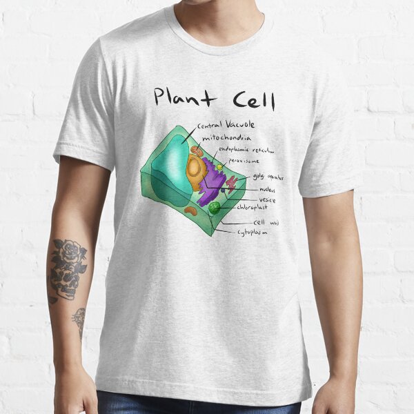 "Plant Cell" T-shirt for Sale by PurpleBallSTU | Redbubble | biology t ...